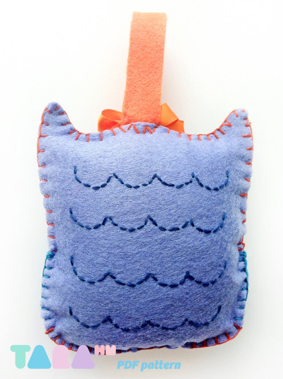 DIY Felt Pattern Owl, Fabric Owl, PDF Sewing Pattern, Instant Download ...