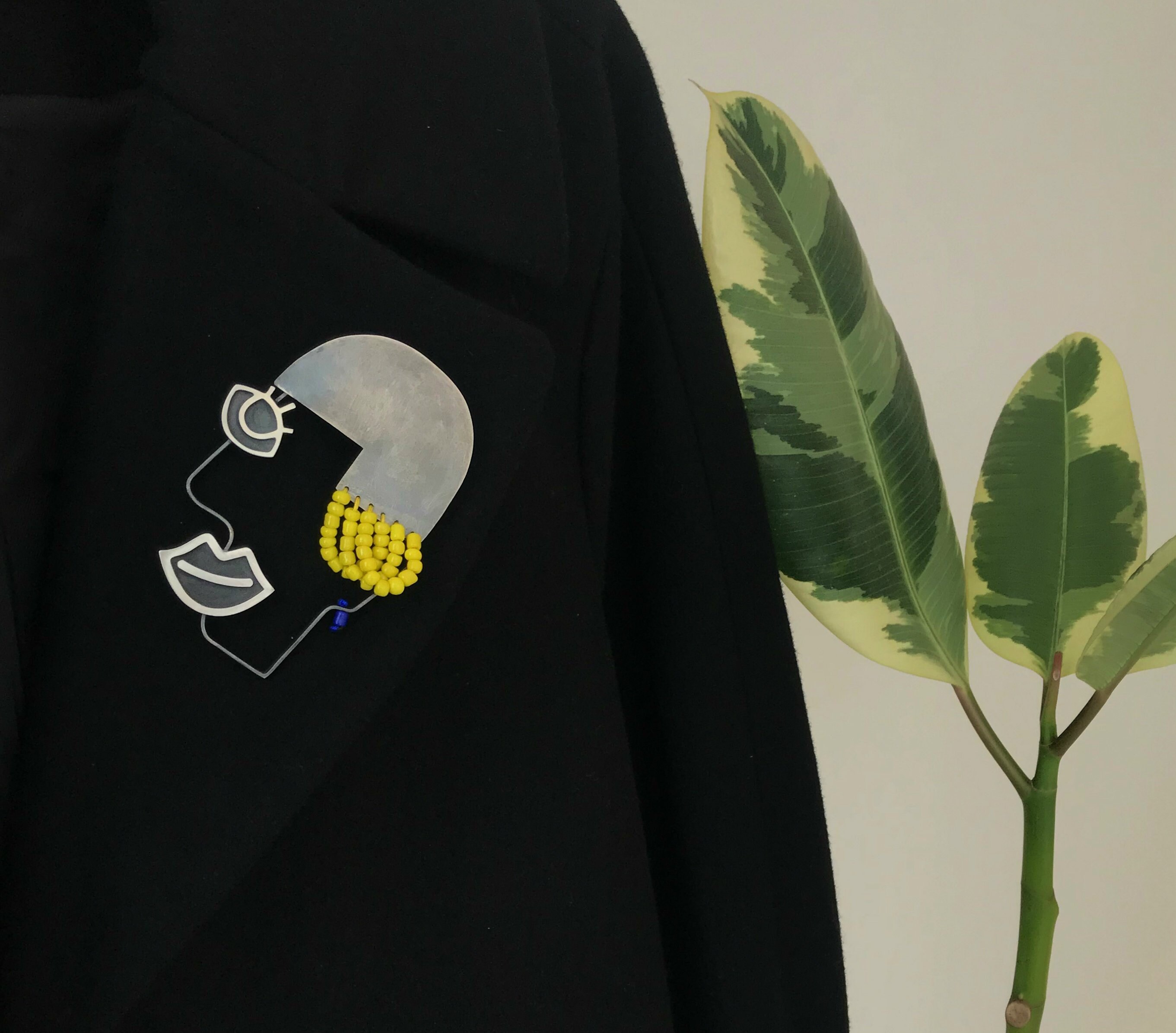 Silver Face Brooch Sterling Silver Face Jewelry Fun - Etsy