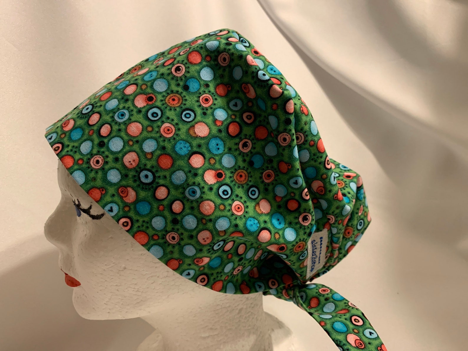 Tie Back Pixie Scrub Hat Sewing Pattern© - Etsy Canada