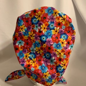 Tie Back Pixie Scrub Hat Sewing Pattern© - Etsy