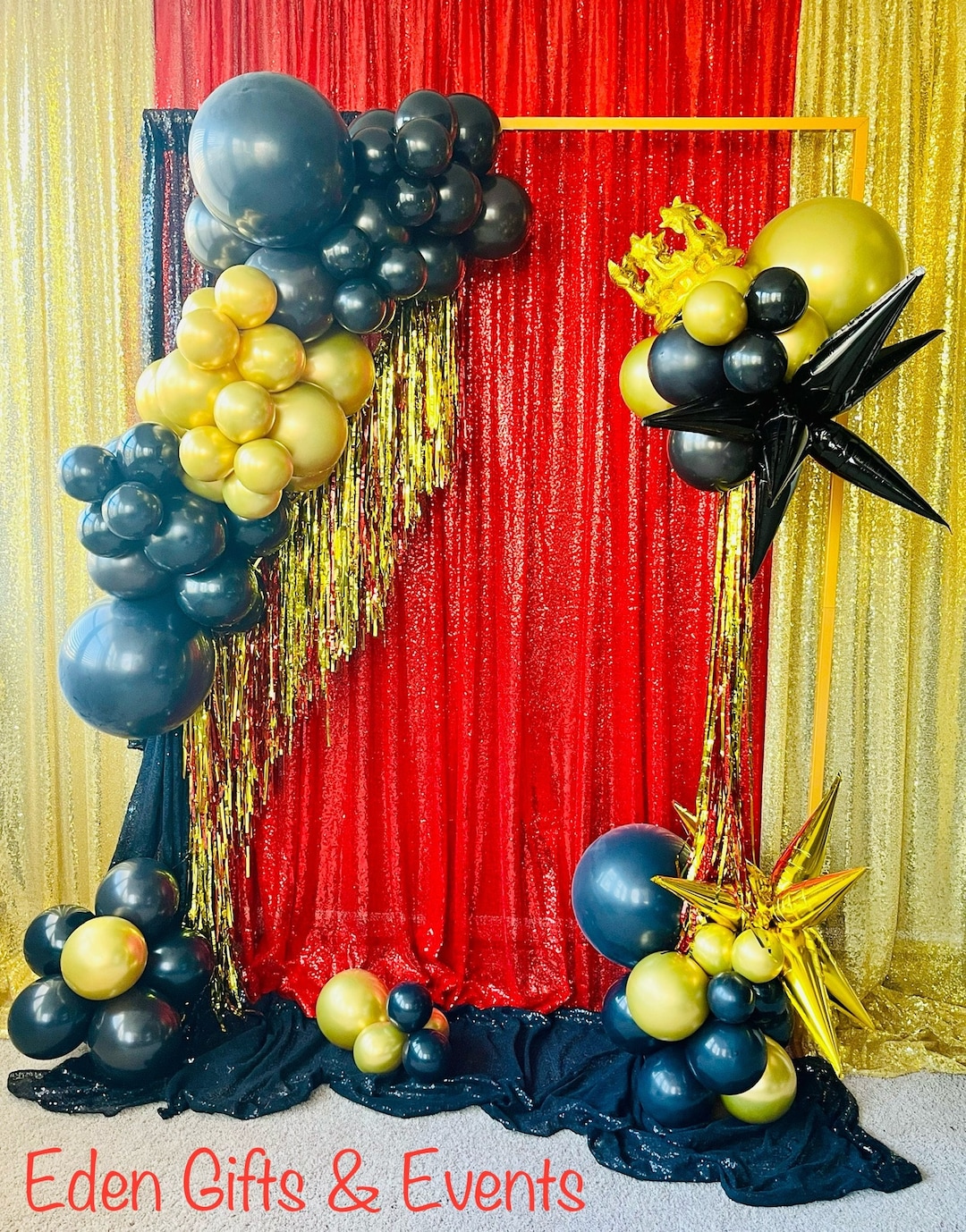 Customizable Shimmer Fringe Metallic Garland Party Decor by Eden Gifts ...