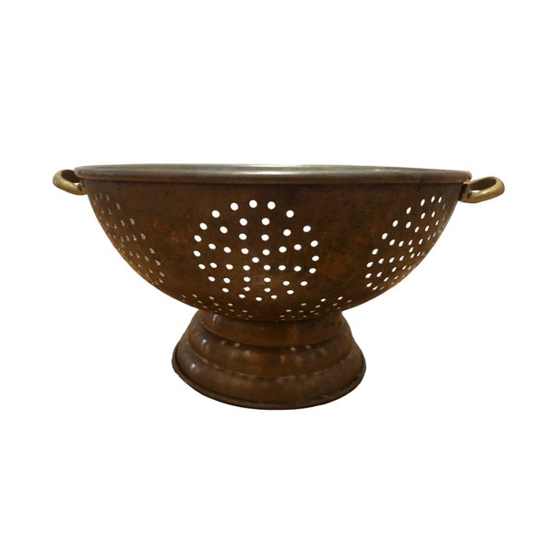 Copper Colander - Etsy