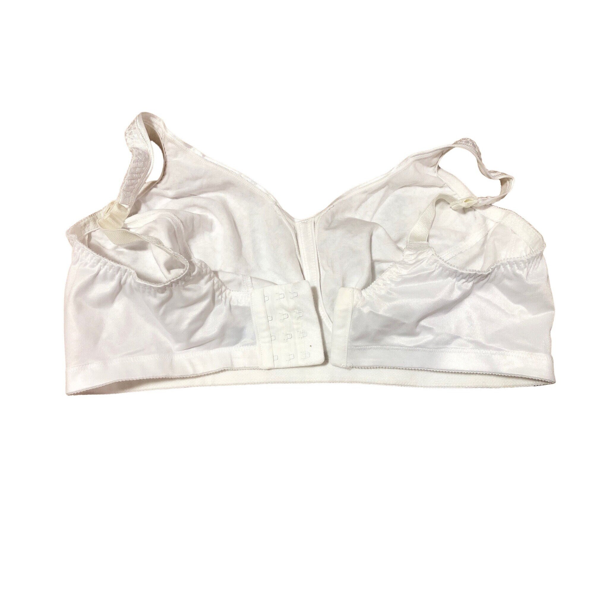 Vintage 44DD Playtex 18 Hour Bra White Wirefree Ultimate Lift Support ...