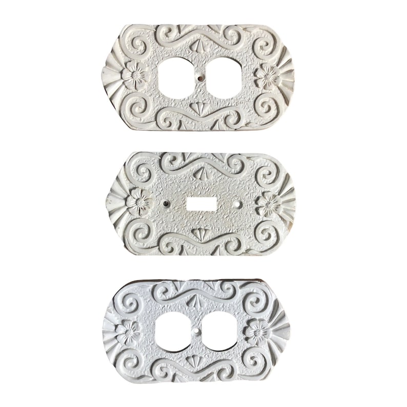 Vintage Electrical Wall Outlet Cover Plates Decorative Floral - Etsy