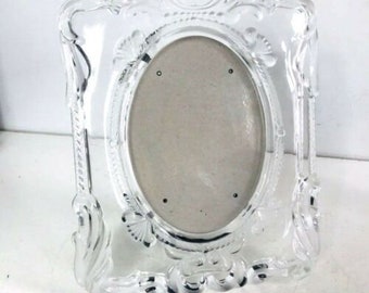 Etched Glass Picture Frame - Etsy