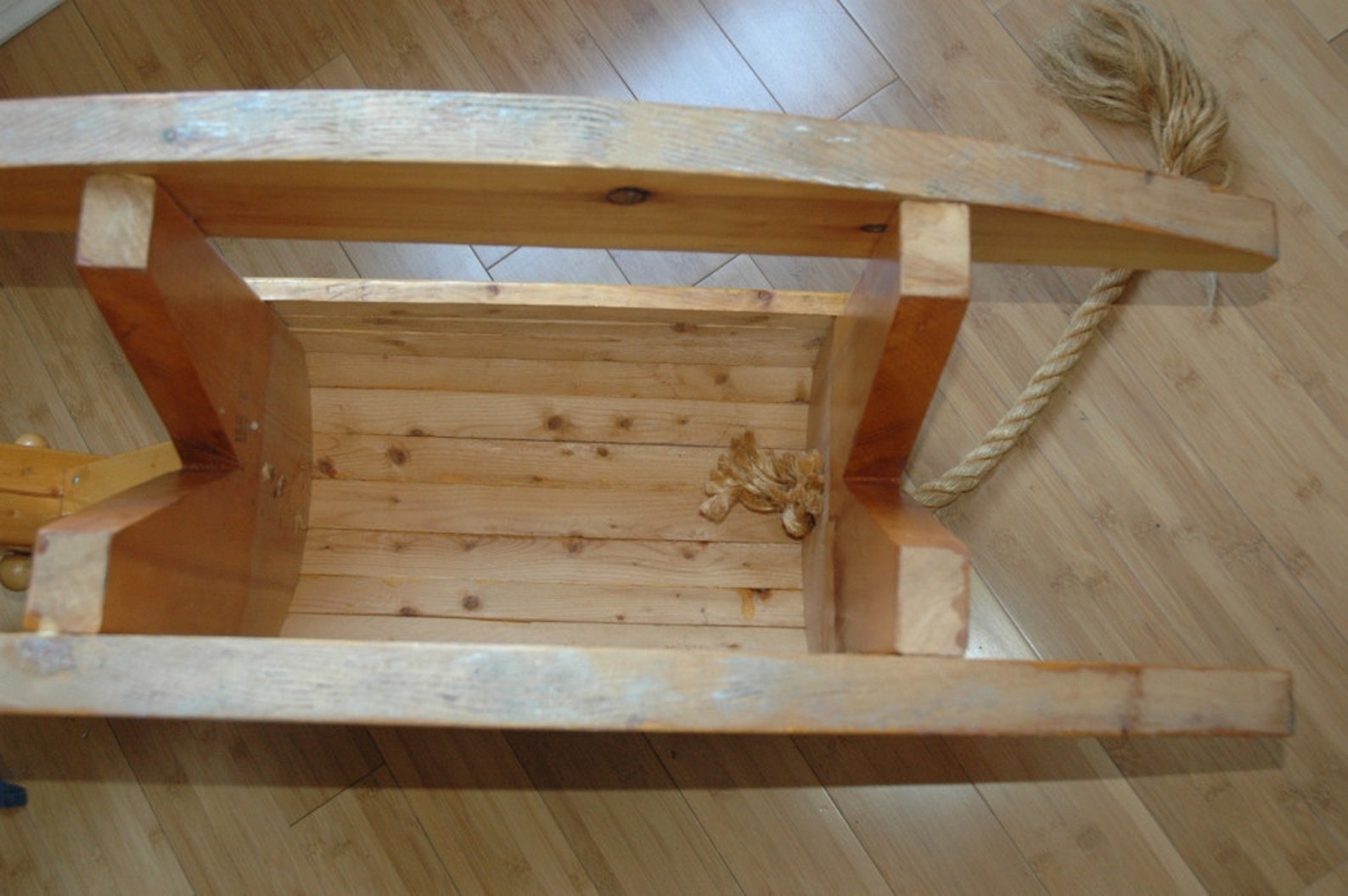 VINTAGE Rocking Dog Wood Craftsman Children's Primitive - Etsy