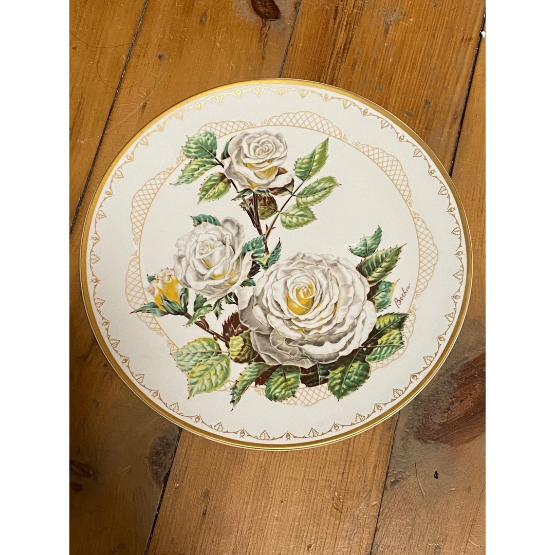 The Edward Marshall Boehm Roses of Excellence Collection White ...