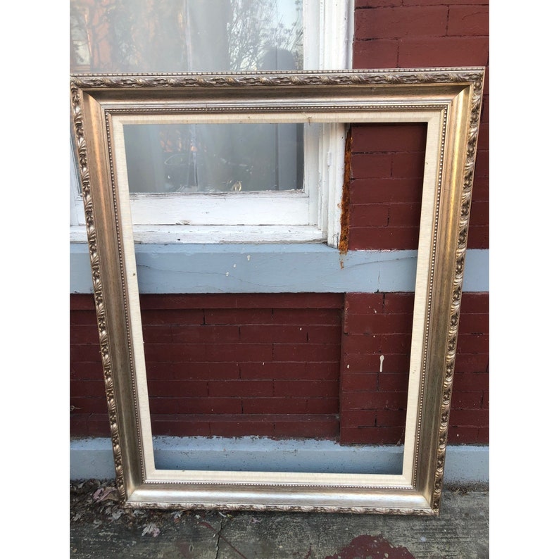 Vintage Large Picture Ornate Frame - Etsy