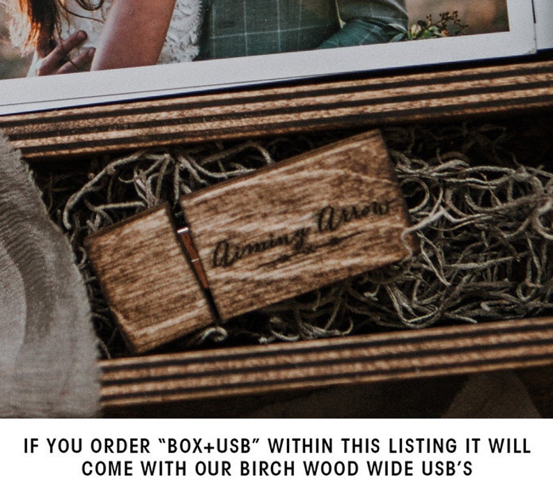 4x6 Wood print box wood photo box with space for 4x6 photos | Etsy