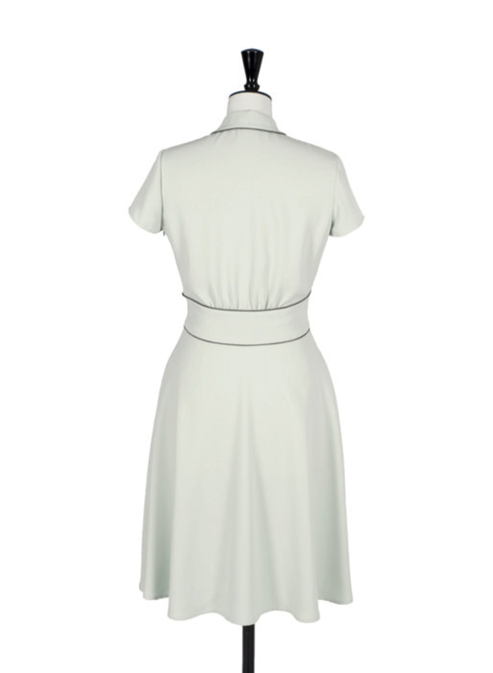 1950's Style Dress/ Pale Green Tea Dress - Etsy