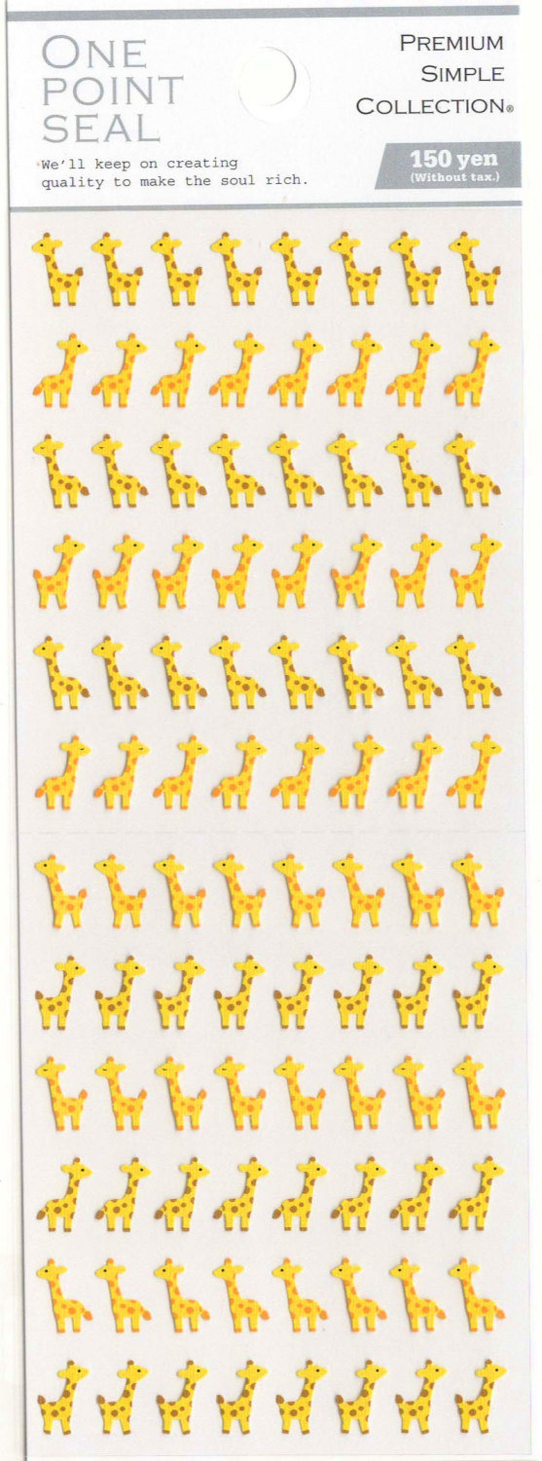 J Kawaii Japan Sticker Sheet Assort: One Point Seal Series - Mini Point ...