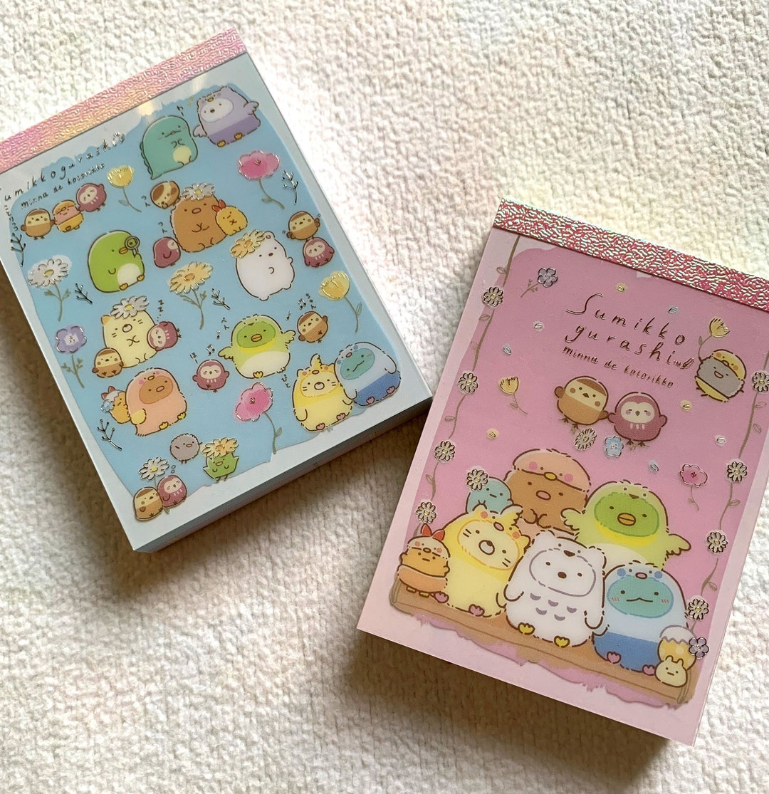 Kawaii Japan Mini Memo Notepad San X Sumikko Gurashi 2022 - Etsy