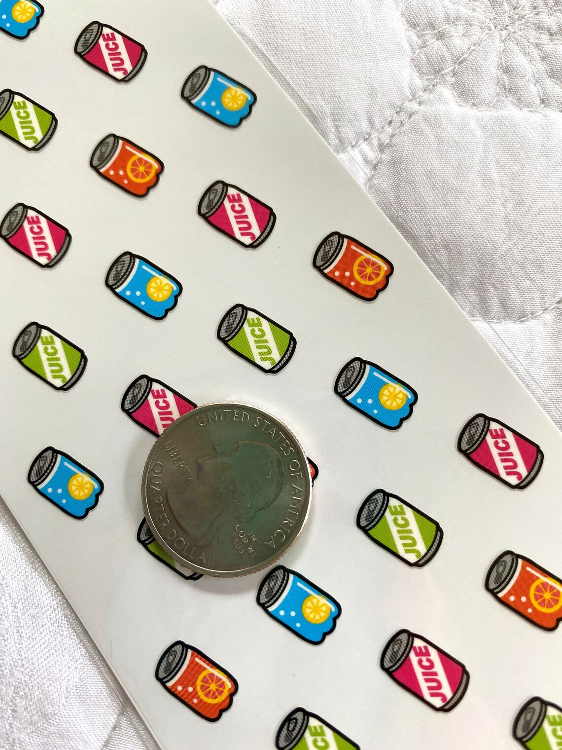 Kawaii Sticker Sheet: Choa Choa Korean Mart Mini Sticker Juice - Etsy