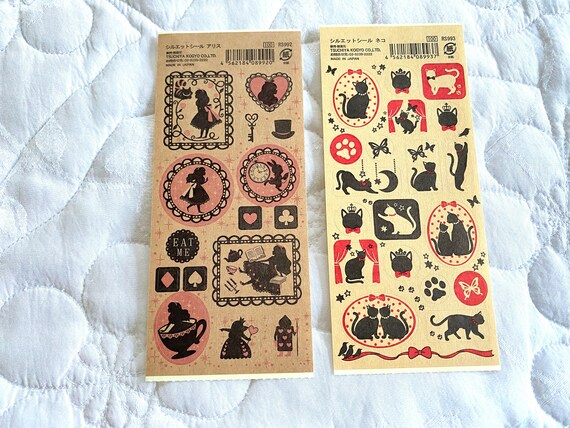 Kawaii Japan Sticker Sheet BUNDLE: Tsuchiya PAPER Alice and - Etsy