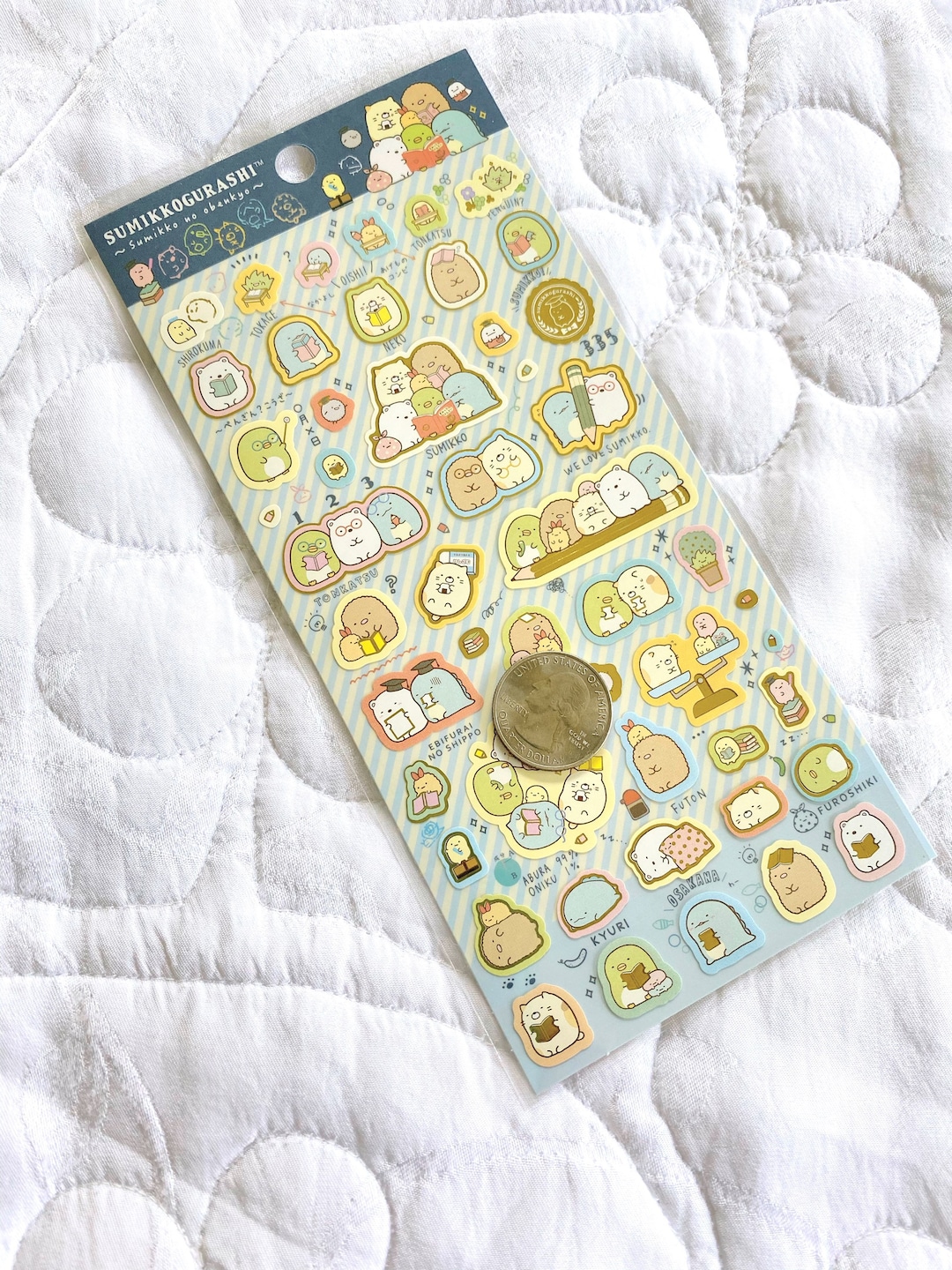 Kawaii Japan Sticker Sheet Assort: Sumikko Gurashi 2018 STUDY BUDDIES ...