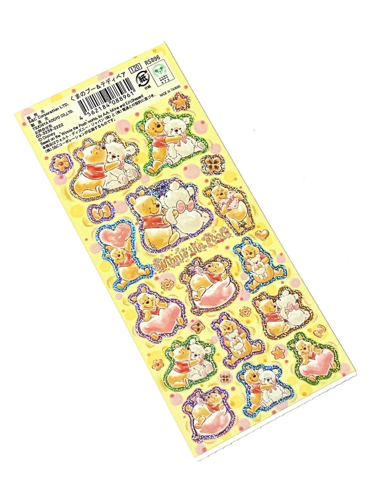 Kawaii Japan RARE sticker Sheet Assort: Tsuchiya Holographic | Etsy