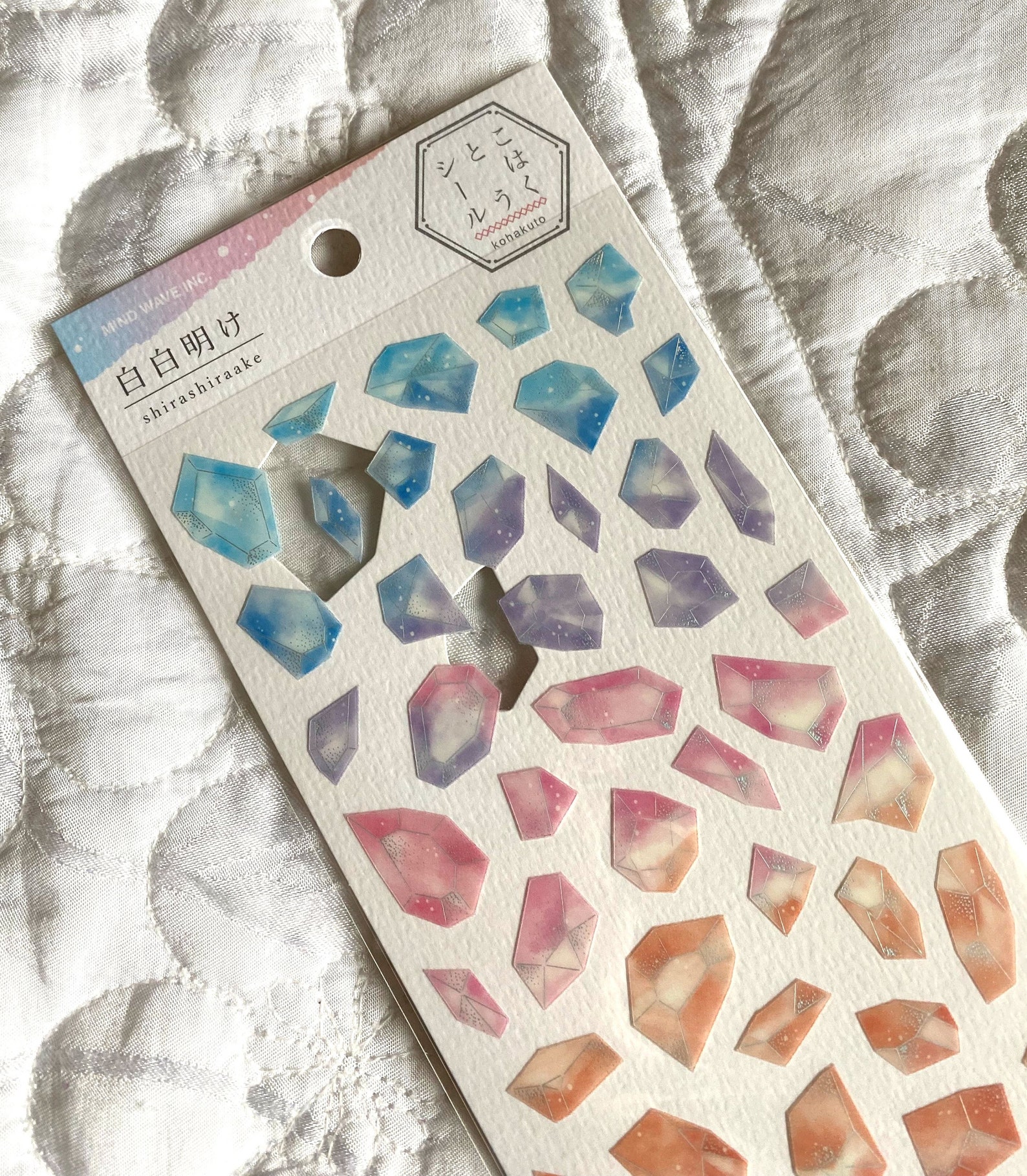 Japan Sticker Sheet Assort: Sheer Photo Series Japanese Night PASTEL ...