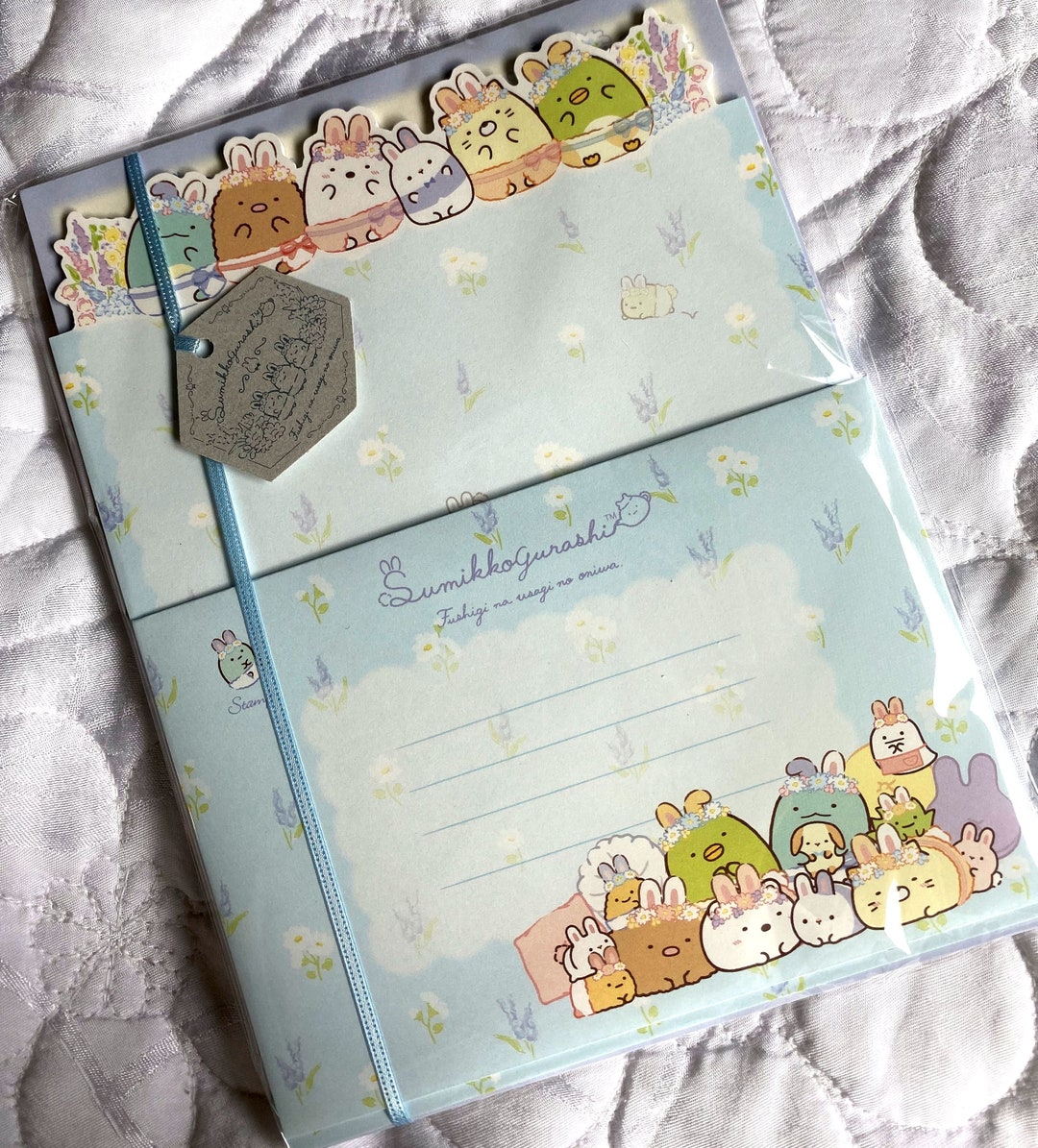 Kawaii Japan Letter Set 2 Designs San-x Sumikko Gurashi 2021 Die Cut ...