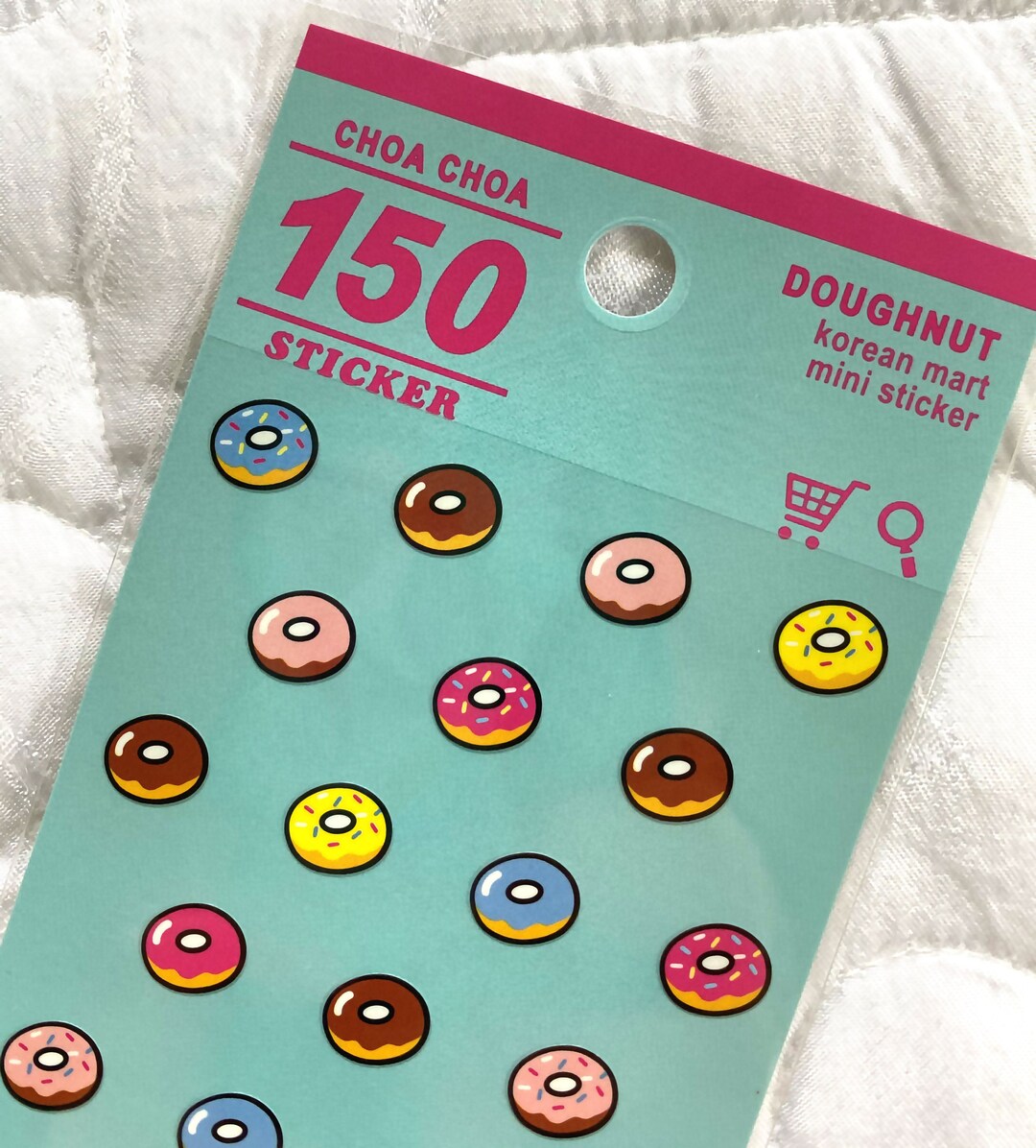 Kawaii Sticker Sheet: Choa Choa Korean Mart Mini Sticker - Etsy