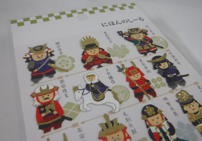 Kawaii Kamio Japan Washi Japanese Nihon Paper Sticker Sheet | Etsy