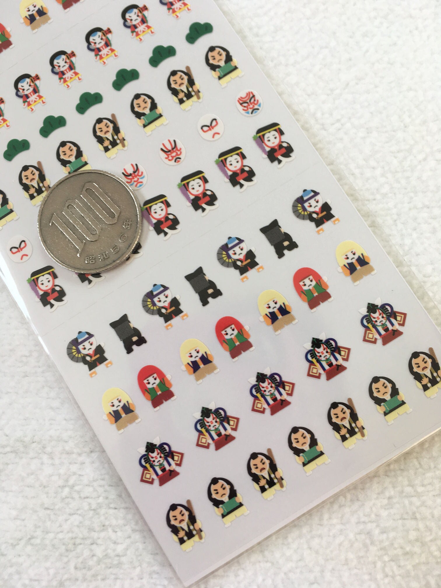 Kawaii Mind Wave Japan Sticker Sheet Assort: One Point Seal | Etsy