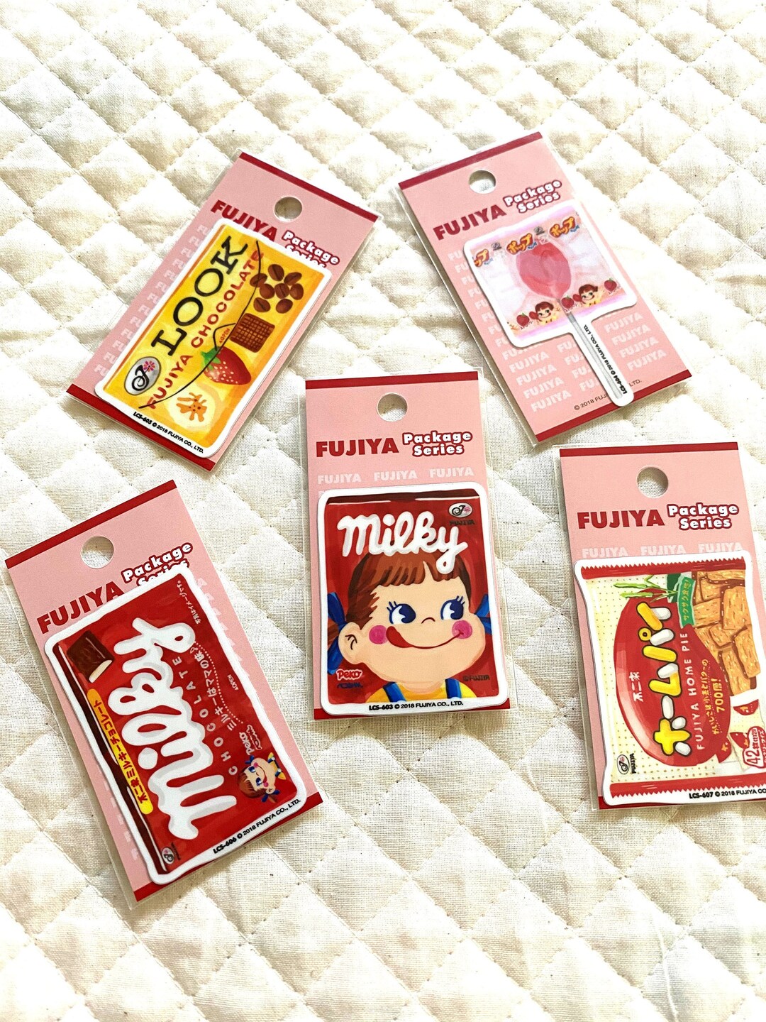 Fujiya Deco Sticker: Japan High Quality MINI Vinyl Sticker Confectionery Kawaii Peko Chan 2018 ...