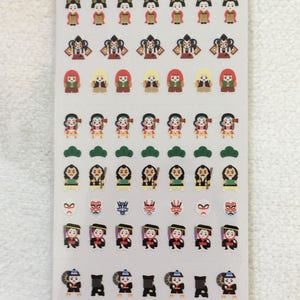 Kawaii Mind Wave Japan Sticker Sheet Assort: One Point Seal - JAPAN ...