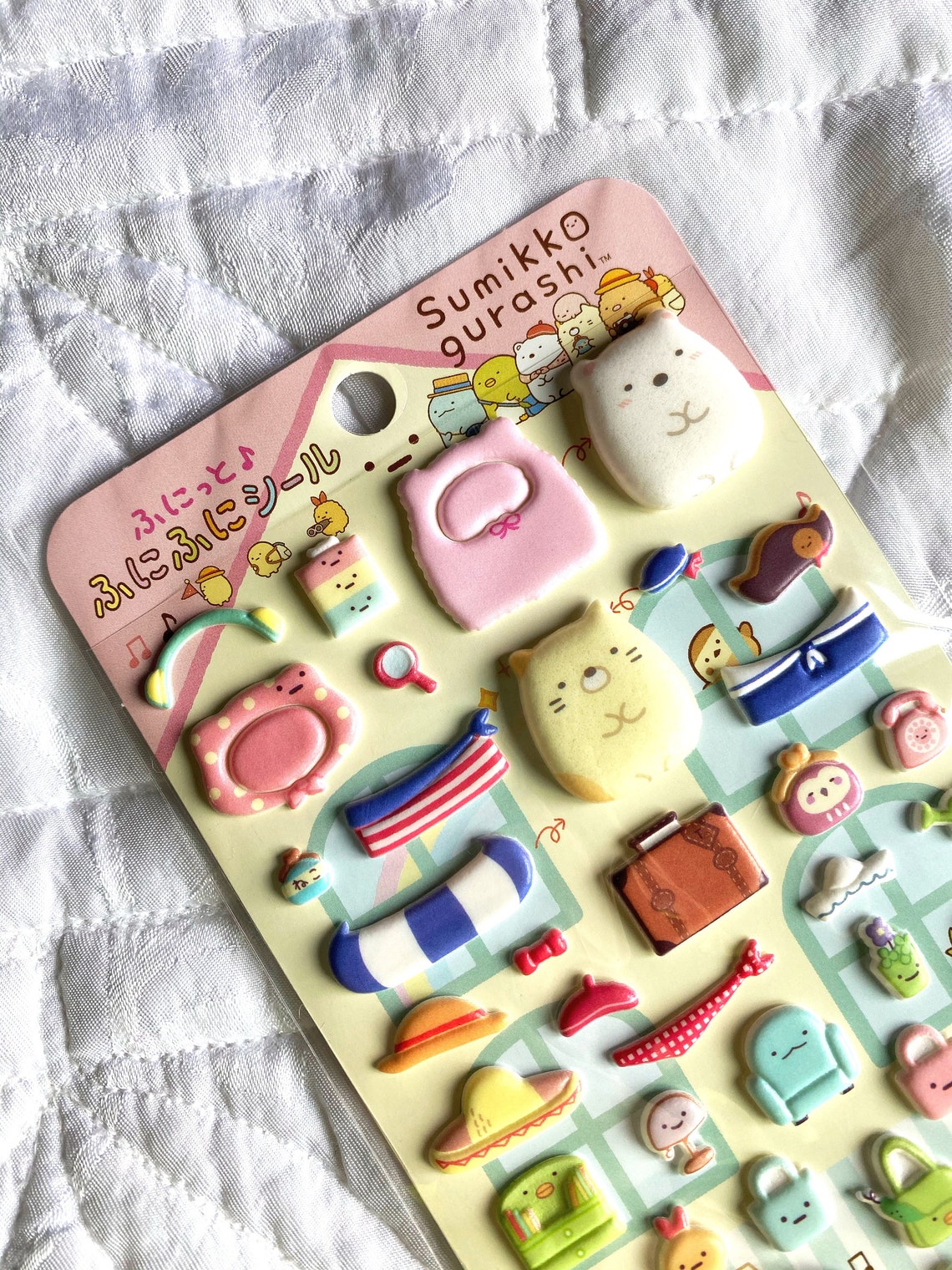 Kawaii Japan Sticker Sheet Assort Puffy Sumikko Gurashi Fancy - Etsy