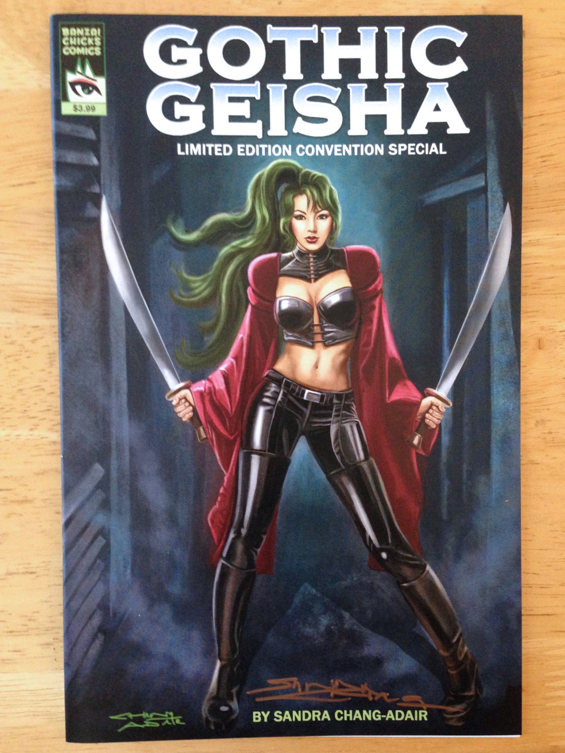 Gothic Geisha Limited Edition Convention 24-page Comic Book 1 Signed by Sandra Chang-adair - Etsy