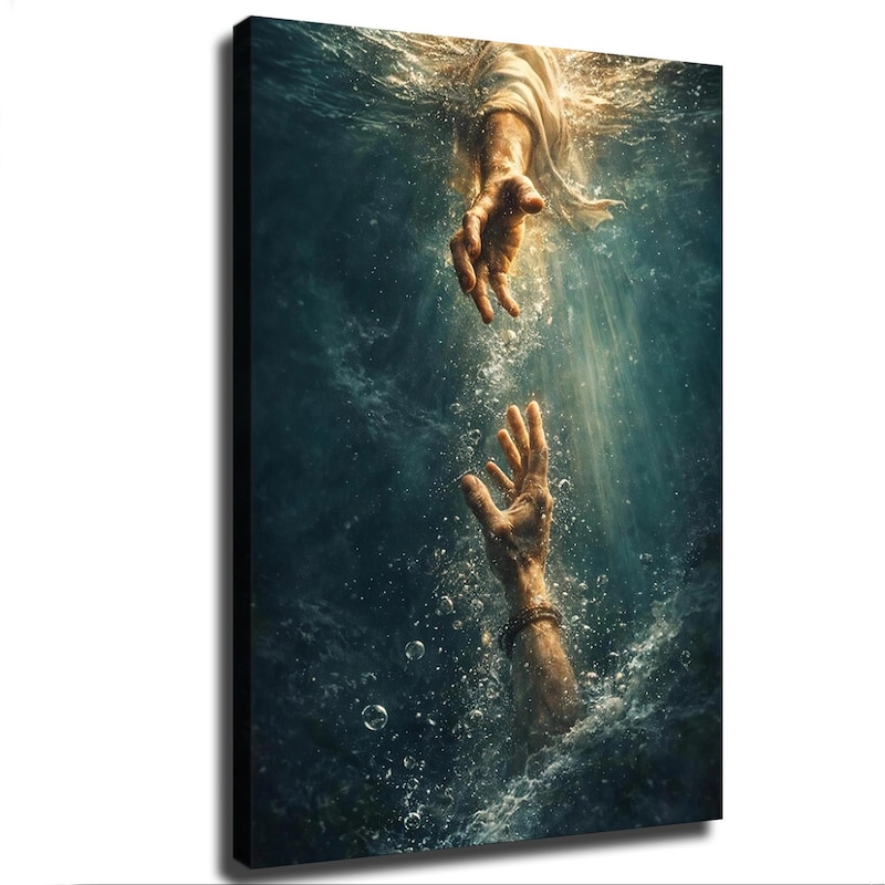 Underwater With Jesus - Etsy UK