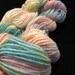 Superwash Merino Wool, Pastel Colors, Spring Color, Hand Dyed Yarn - Etsy