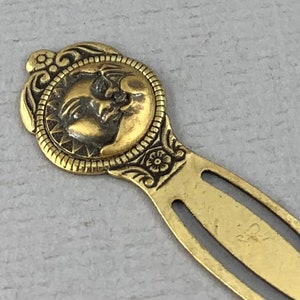 Sun and Moon - Vintage Style Antique Brass Celestial Bookmark, Teacher ...