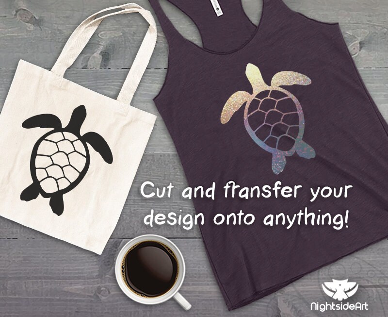 Sea Turtle Bundle 6 Pack Cut File for Cricut and Silhouette. - Etsy