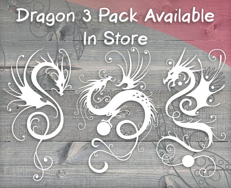 Dragon Cut Files for Cricut and Silhouette .svg .png .jpg - Etsy