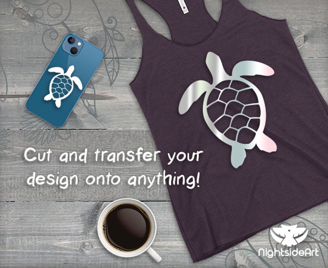 Sea Turtle Cut Files for Cricut and Silhouette - Etsy