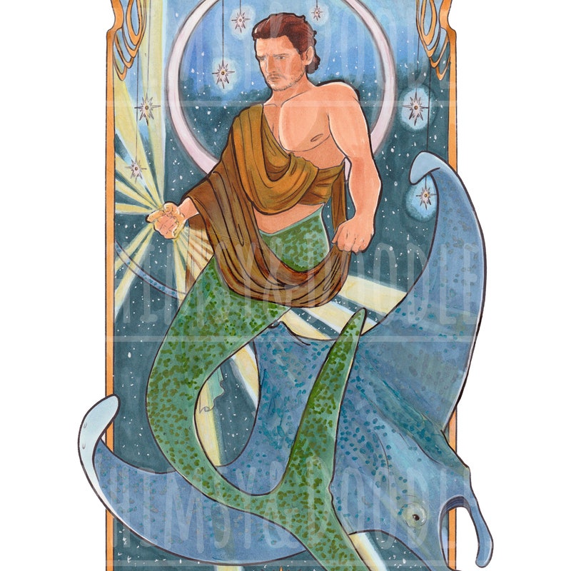 Merman Art - Etsy