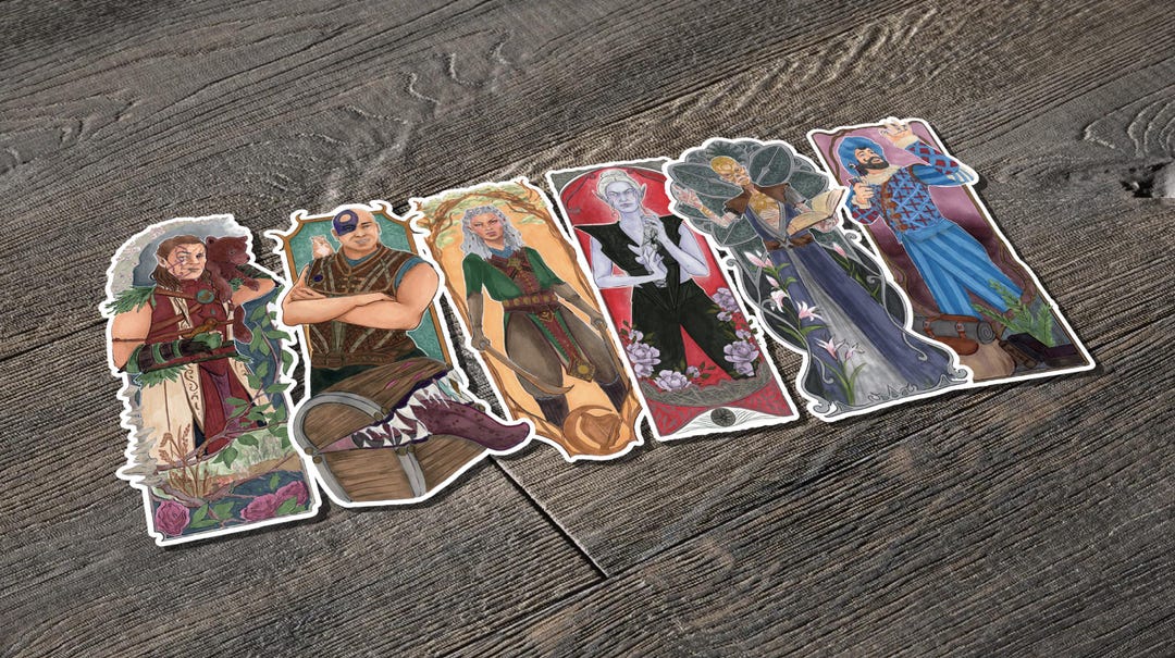 BG3 Camp Companions Part 2 Stickers - Etsy