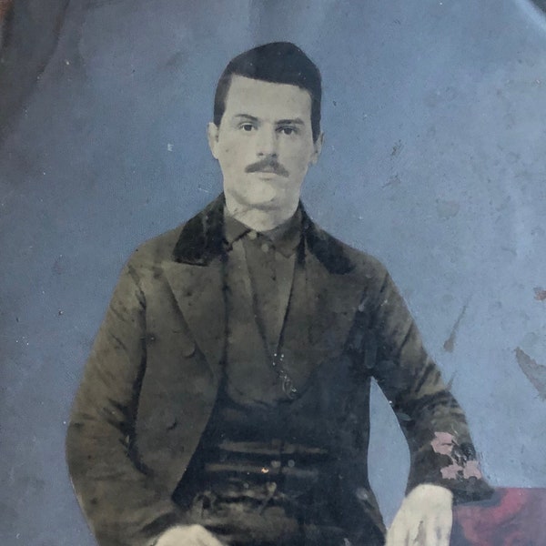 Painted Tintype - Etsy
