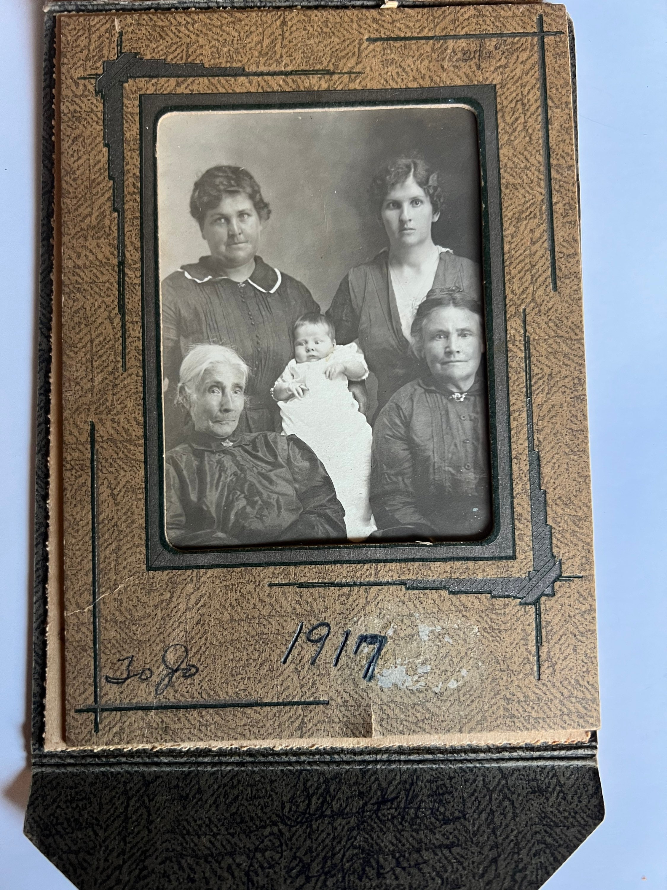 5 Generations Native American Women Antique Found Photo - Etsy