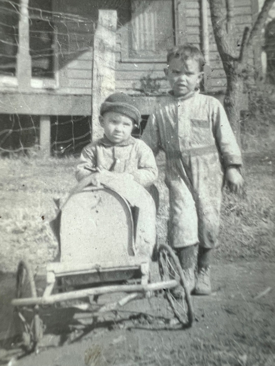 Joe & Kenneth in Pedal Car Vintage Photo Yale, OK 1927 - Etsy