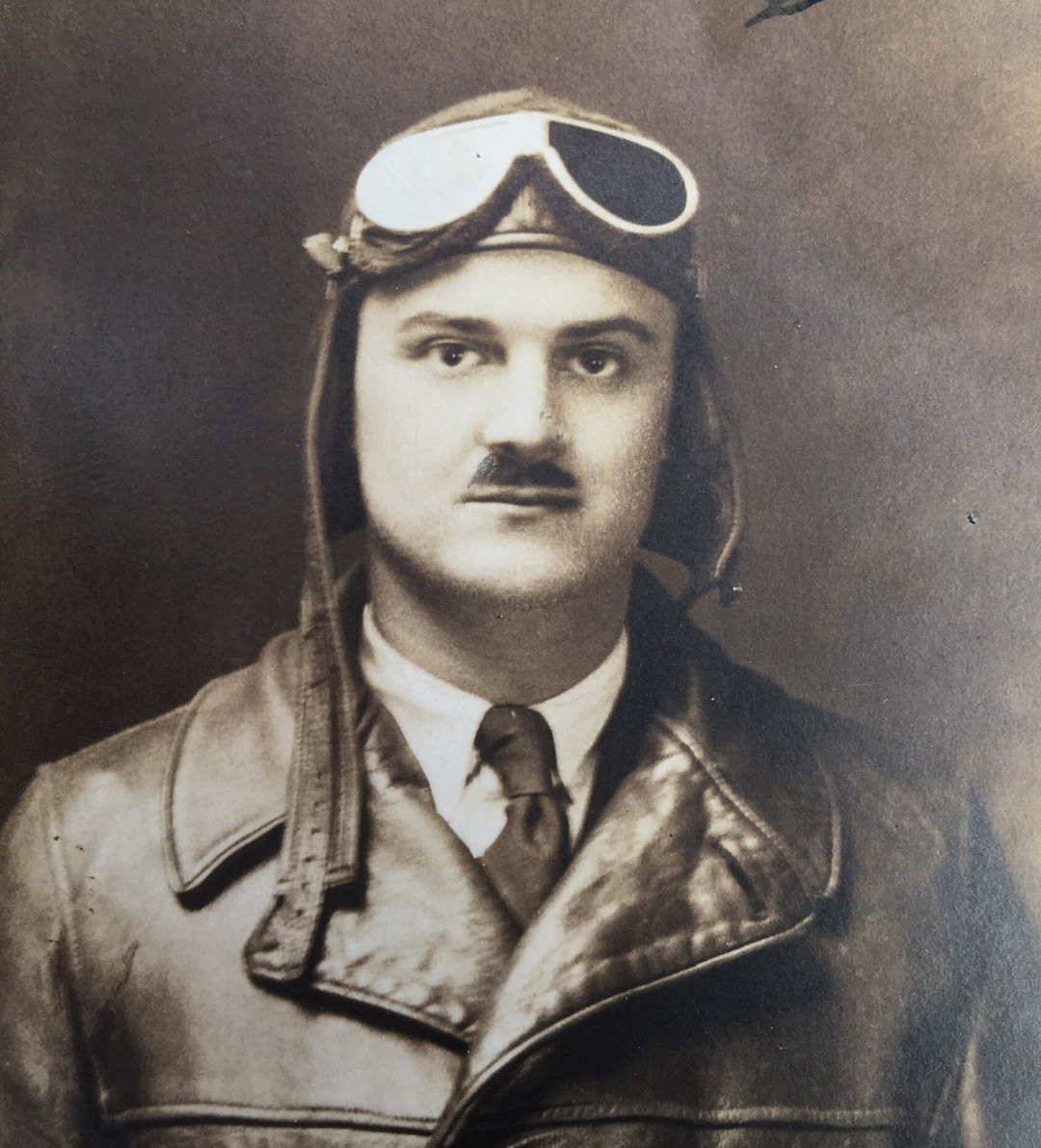 Barnstormer Stunt Pilot Antique Real Photo Postcard RPPC 1930s Aviator ...