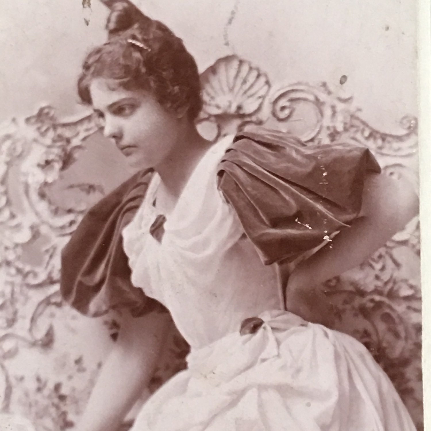 Martha Riley Psyche Knot Photo Beautiful Woman Fabulous Antique ...