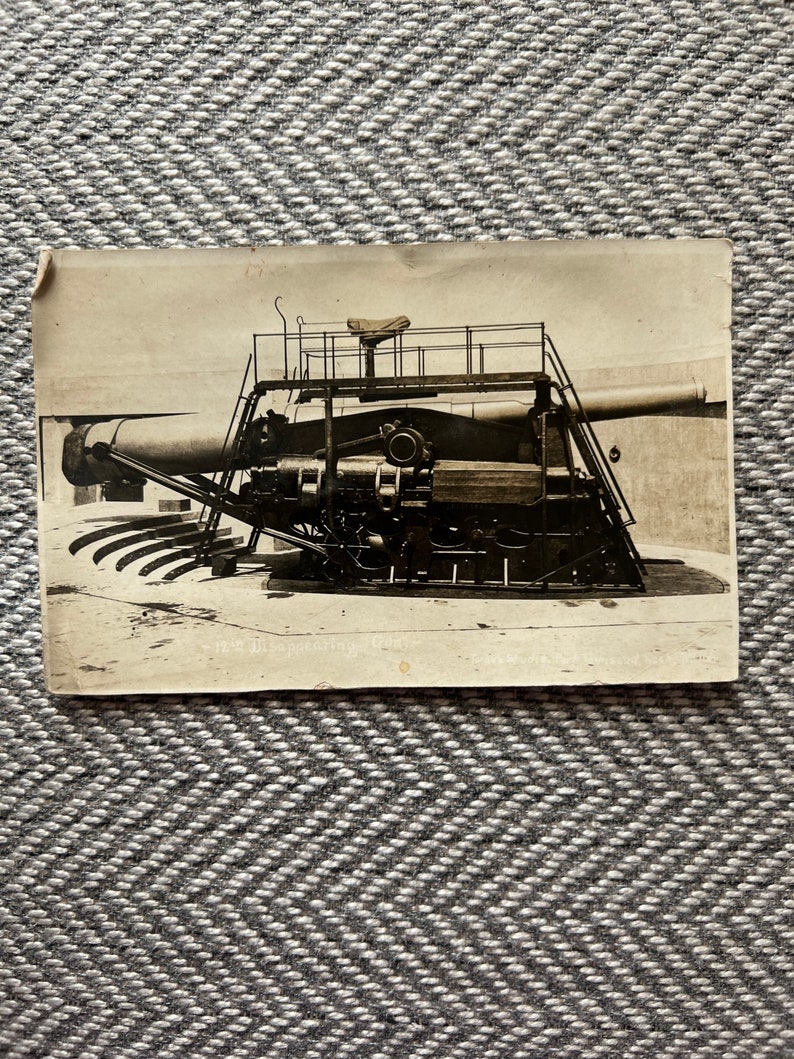 World War One Heavy Artillery Real Photo Postcard Howitzer - Etsy