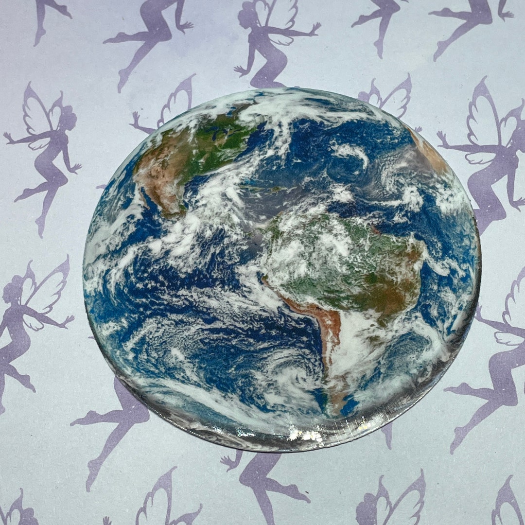 Planet Earth Sticker for Ski Helmet, Science Stickers for Laptop, Earth ...