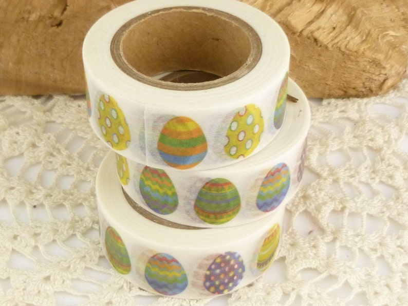 Washi Tape Easter Washi Tape Easter Eggs Washi Tape Spring - Etsy
