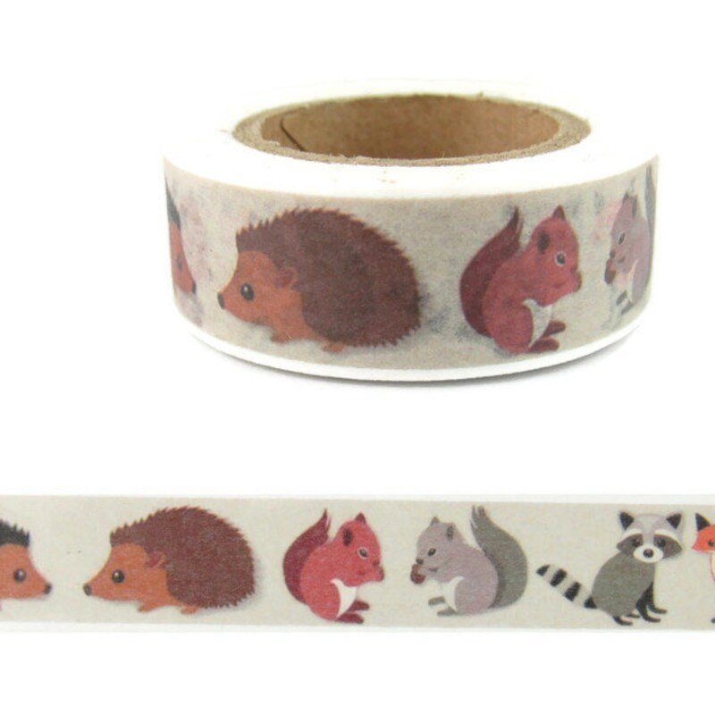 Animal Washi Tape - Etsy