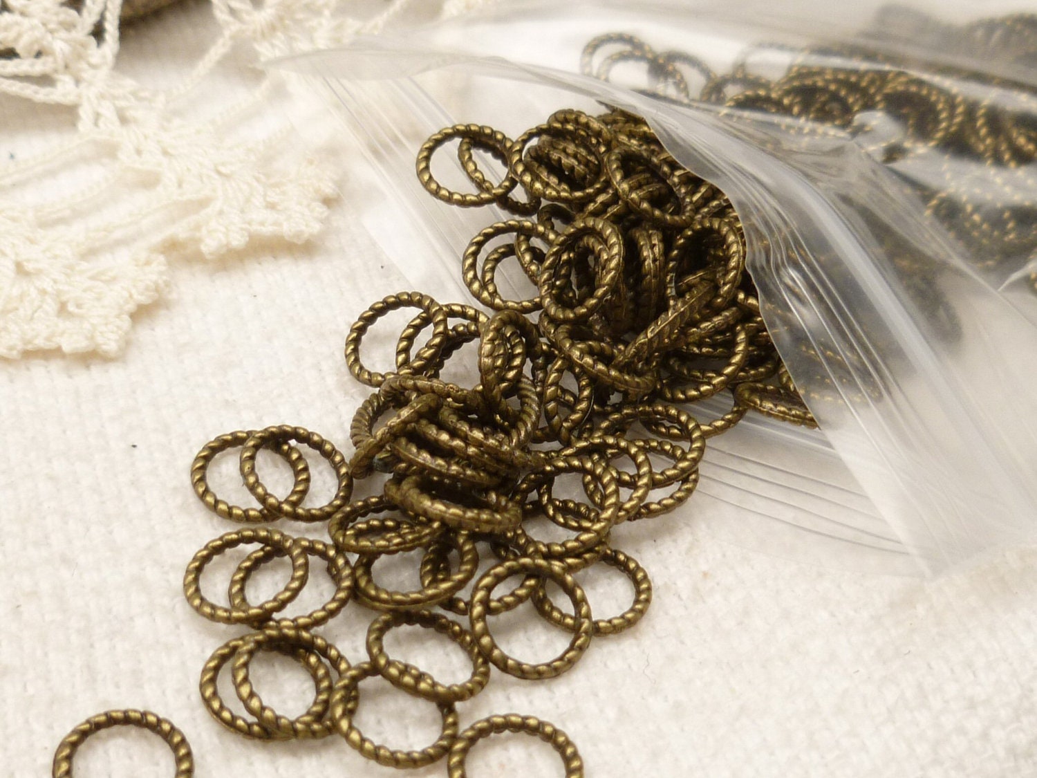 8mm Antique Bronze Solid Twisted Rope Design Ring (20) - A12 - Etsy