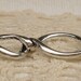Twisted Figure Eight Infinity Ring Connector Finding Charm - Etsy
