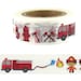 Washi Tape Firemen, Fire Engine, Helicopter Washi, Fire Truck Tape ...