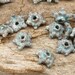 Tiny Bali Style Star Bead Cap Rustic Patina Mykonos Casting - Etsy